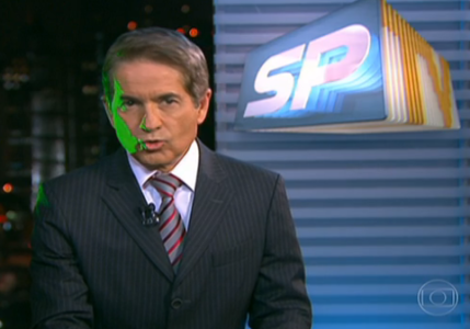 Depredada por manifestantes em sua sede; Globo troca cenário do "SPTV ...