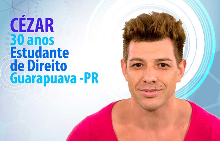 "BBB15": Cézar Lima já tentou entrar em duas edições - TV Foco