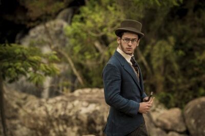 Confira a primeira imagem do ator David Lucas em "Êta Mundo Bom" - TV Foco