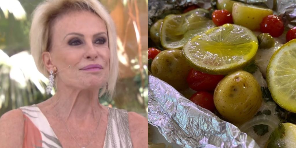 Ana Maria Braga ensina a fazer papilote de tilápia no Encontro de hoje