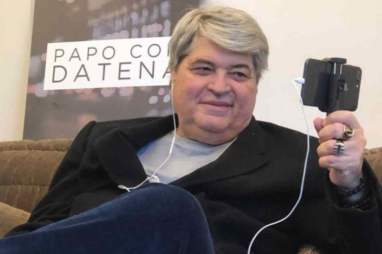 Datena paga língua, diz que não vai abandonar TV e vídeo vaza: "Ladrão"