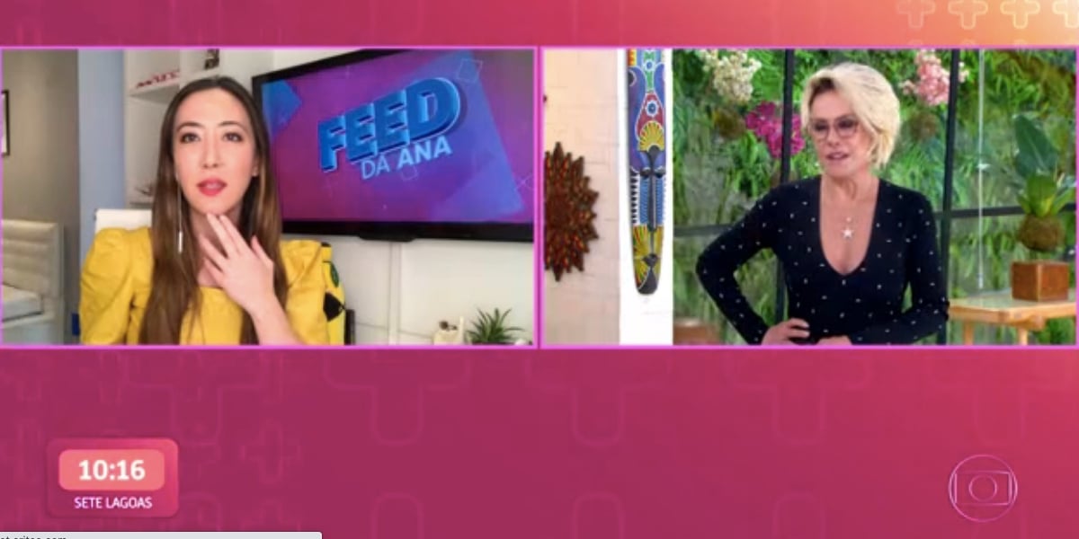 Ana Maria é exposta com separação e chama intervalo: Falar com ela
