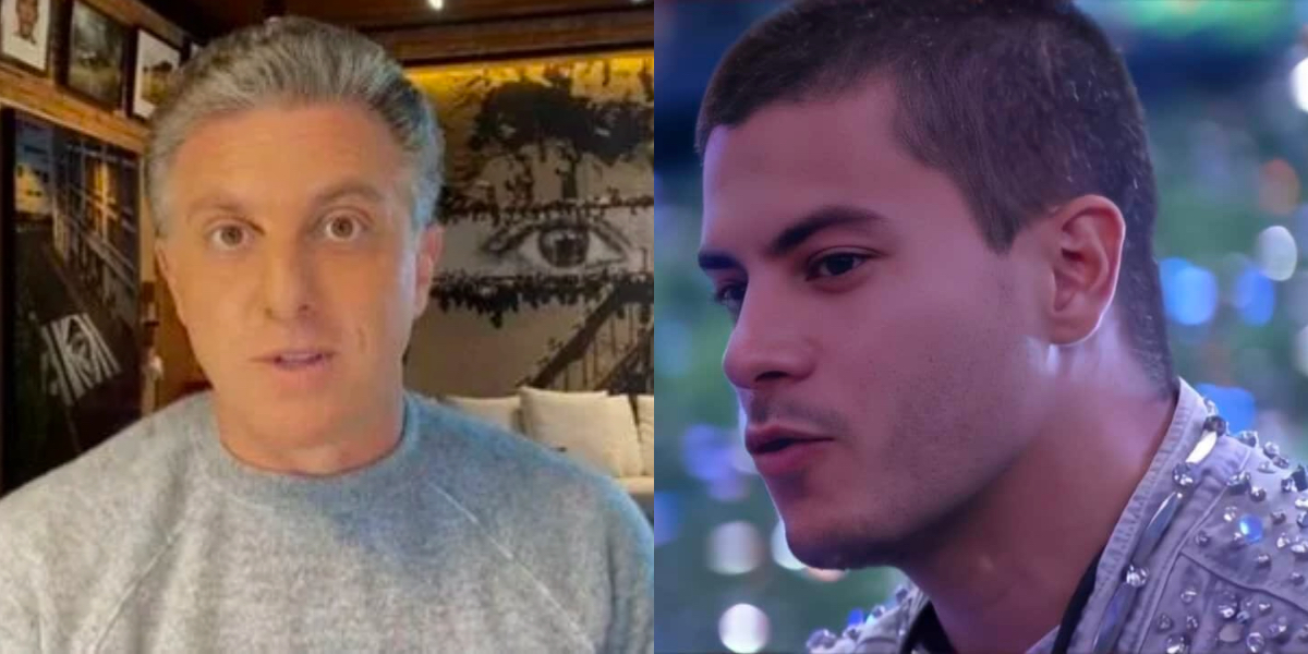 Luciano Huck, frente a frente com Arthur Aguiar, detona: "Coisa ridícula"