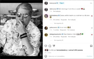 Datena arranca o terno e surge como ninguém podia imaginar; raro