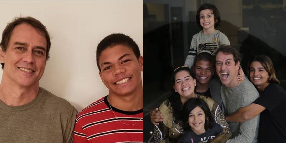 Marcello Antony é pai de cinco filhos e fotos provam que são lindos