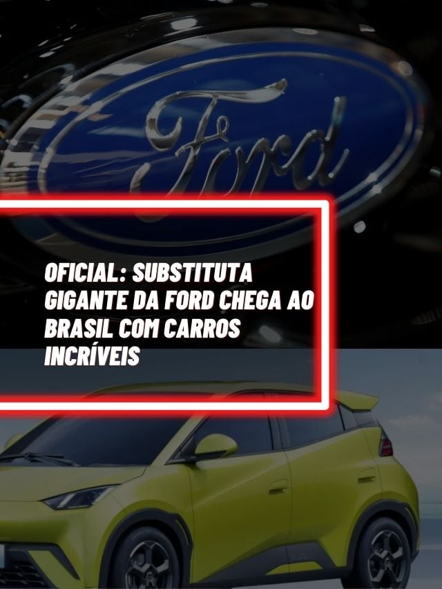 Oficial: Substituta GIGANTE da Ford chega ao Brasil