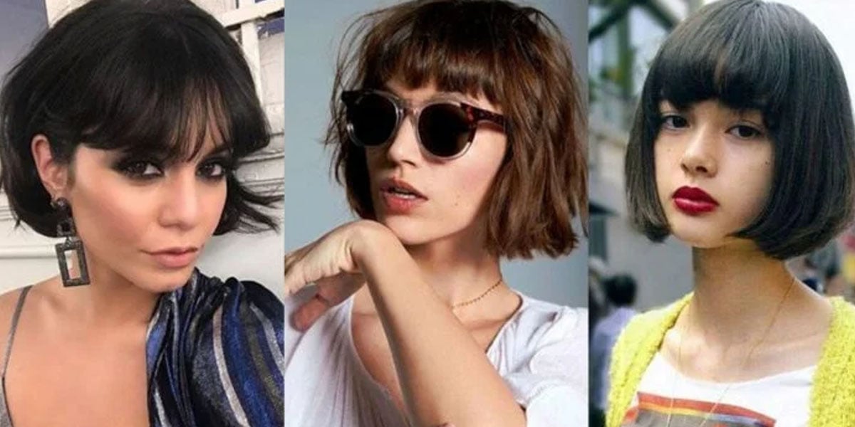 Cabelo Bem Curto Com Franja Reta Tutorial De Como Eu Cortei Minha