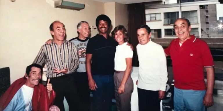 Última foto do Seu Madruga do Chaves no leito de morte