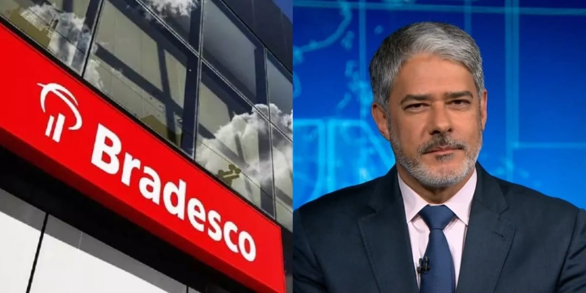 Dívidas no Bradesco: Bonner crava terror de falência no Brasil Dívidas no Bradesco: Bonner crava terror de falência no Brasil