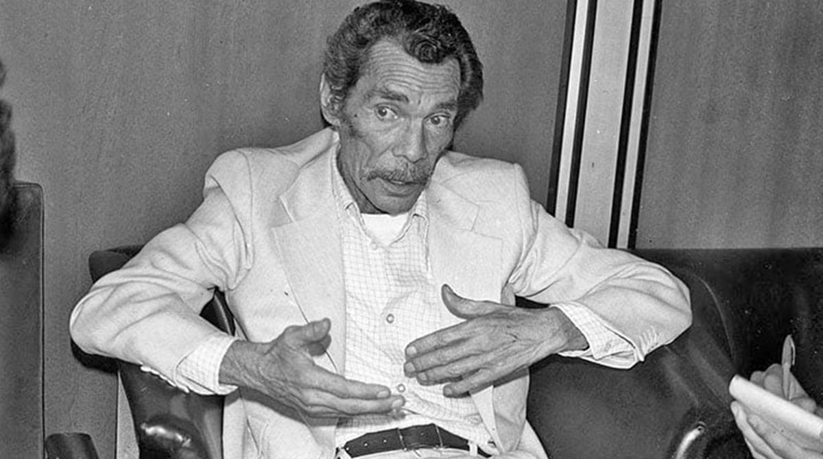 Última foto do Seu Madruga do Chaves no leito de morte