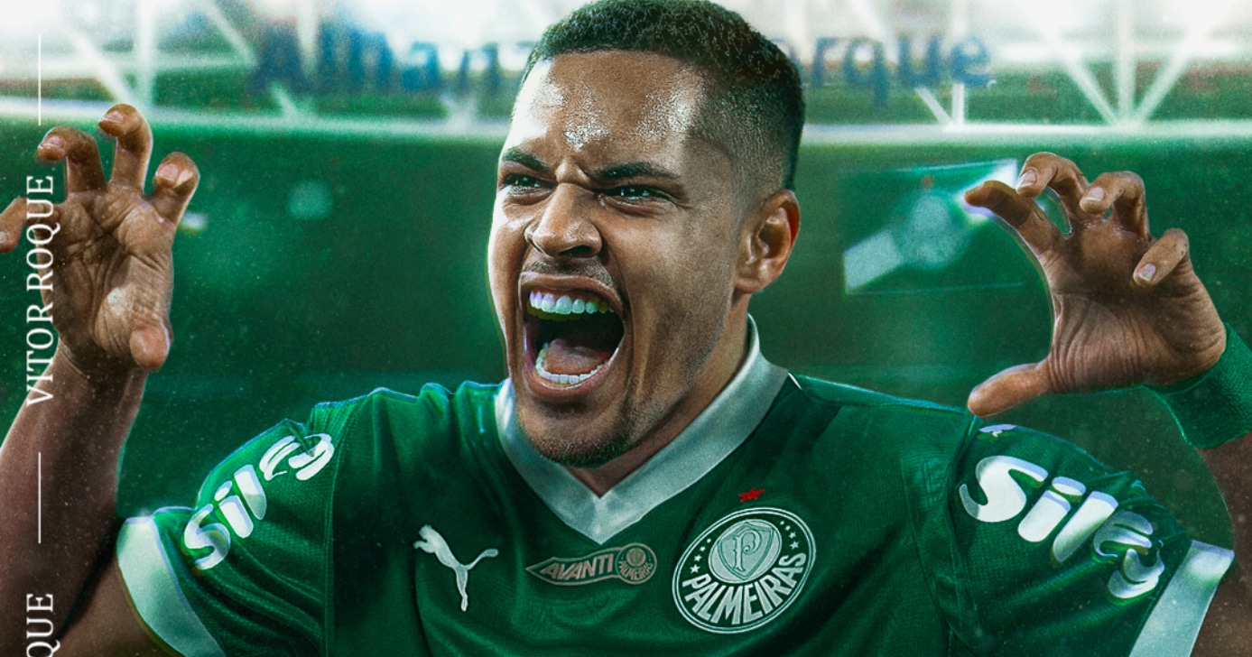 Palmeiras ganha reforço e craque pra fazer dupla com Vitor Roque