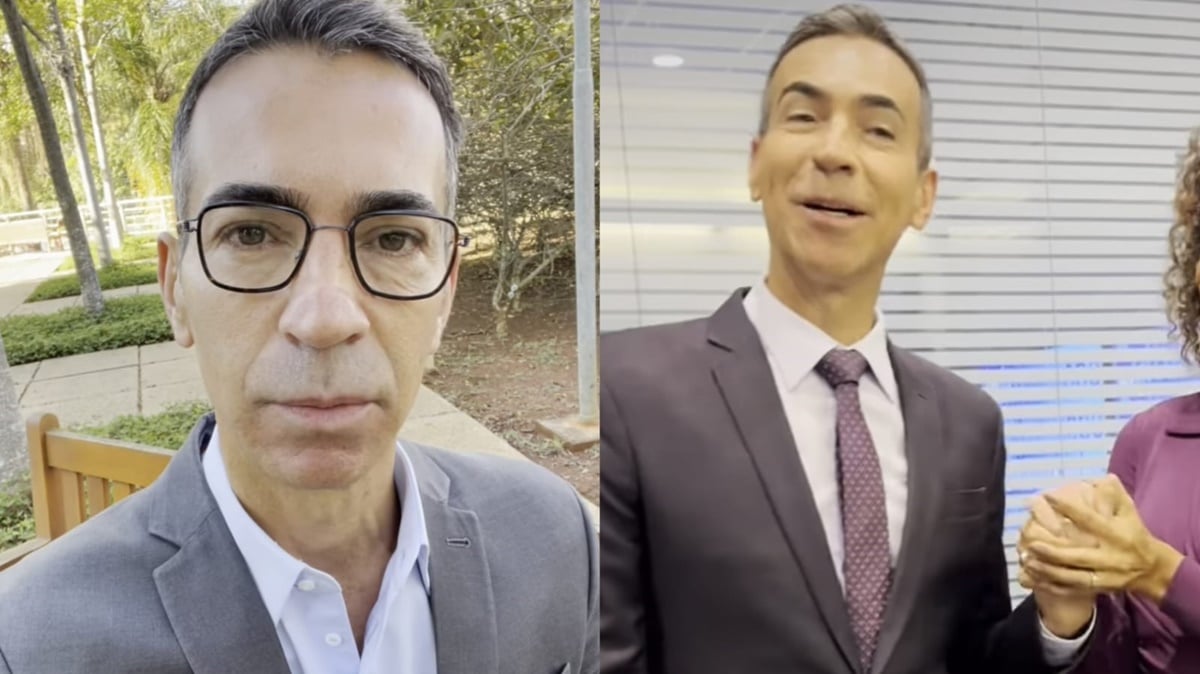 César Tralli recebeu a notícia mais difícil da sua vida: "Baque"