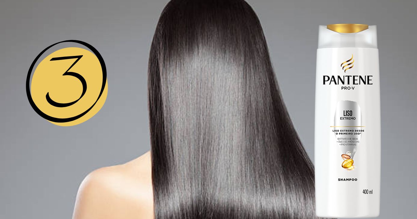 Cabelos lisos produtos da Pantene deixam os fios soltos sem frizz