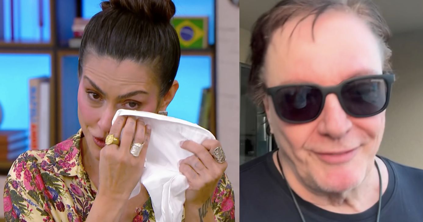 Cleo chora com declaração de Fábio Jr na Globo: Pelo amor