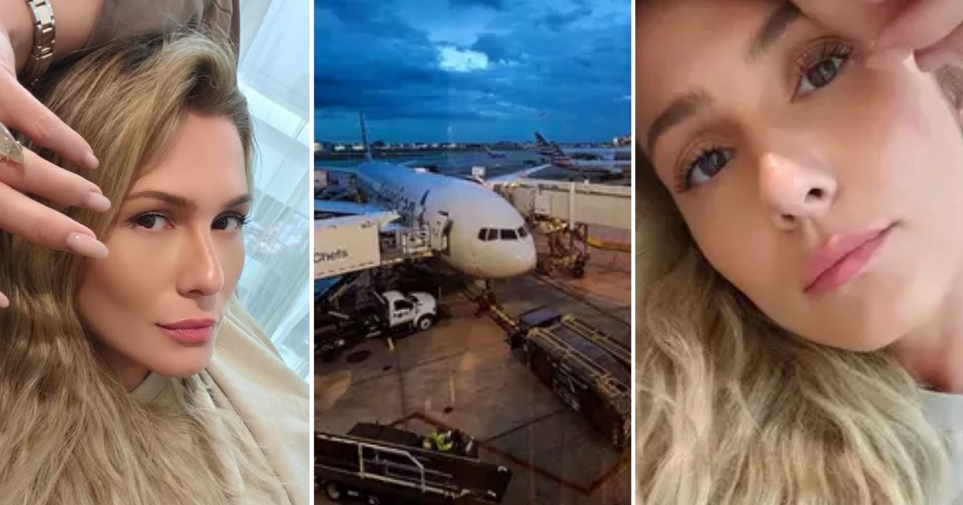Lívia Andrade vive tensão em avião, ameaça e morte de animal